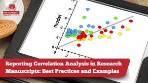 Principles for reporting correlation analysis in manuscript